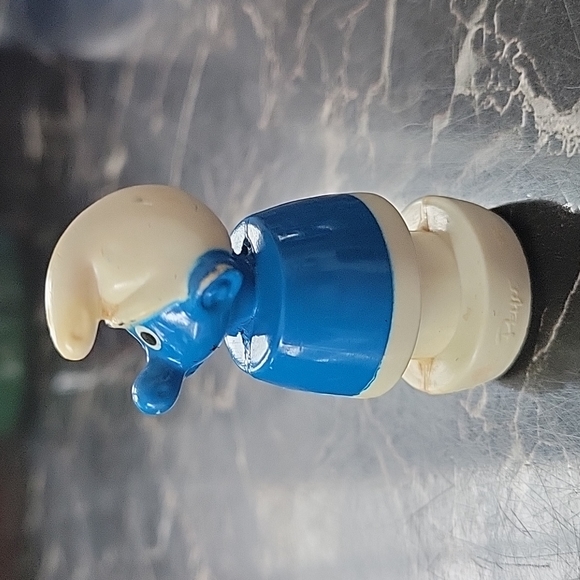 Toys | 1982 Smurf School Bus Smurf Figure Illco By Peyo Pre School ...